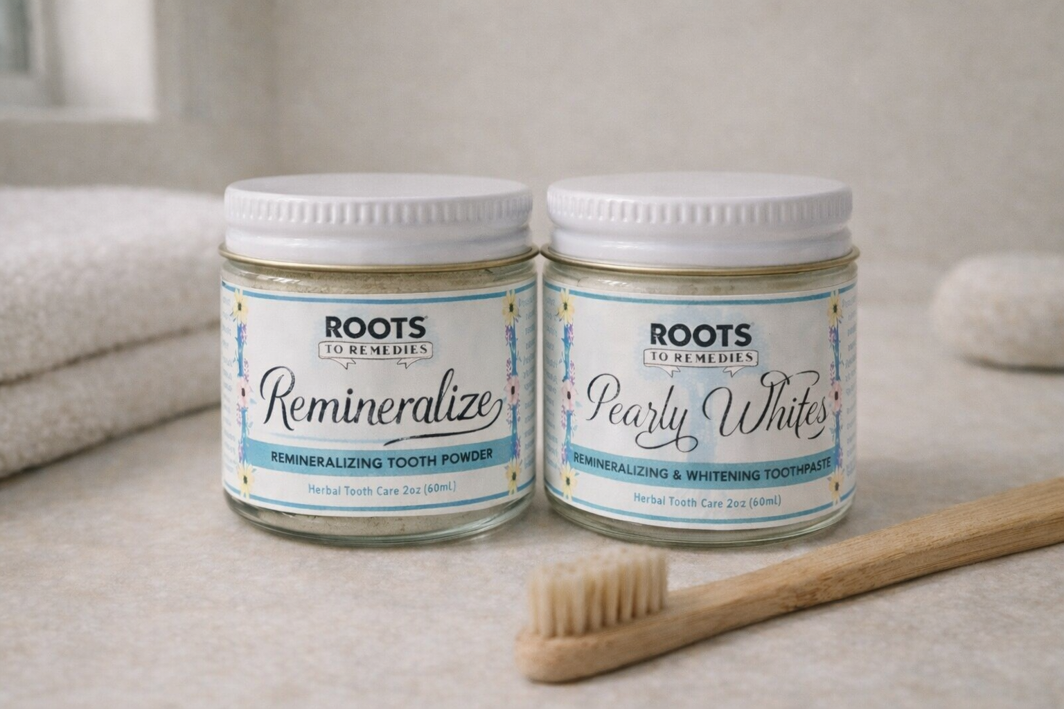 Natural Remineralizing Tooth Powder | Fluoride-Free, Mineral Support ...