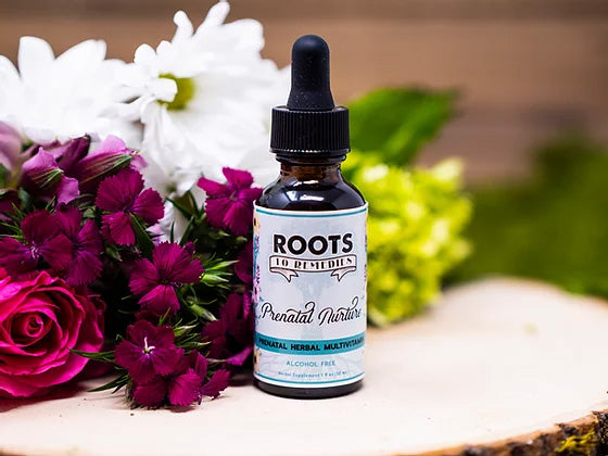 “PRENATAL NURTURE” PRENATAL MULTIVITAMIN HERBAL EXTRACT – ROOTS TO REMEDIES